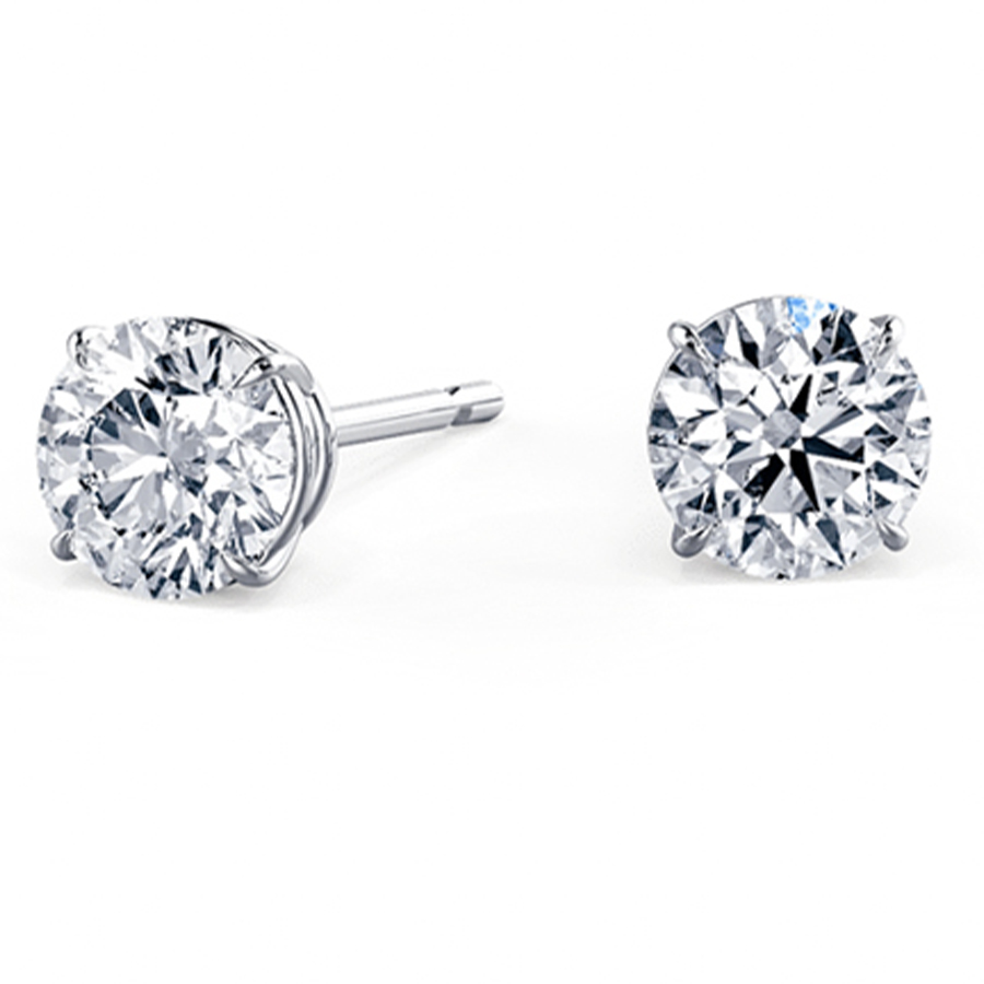 5mm Brilliant Solitaire Studs – Zeshai Jewellery